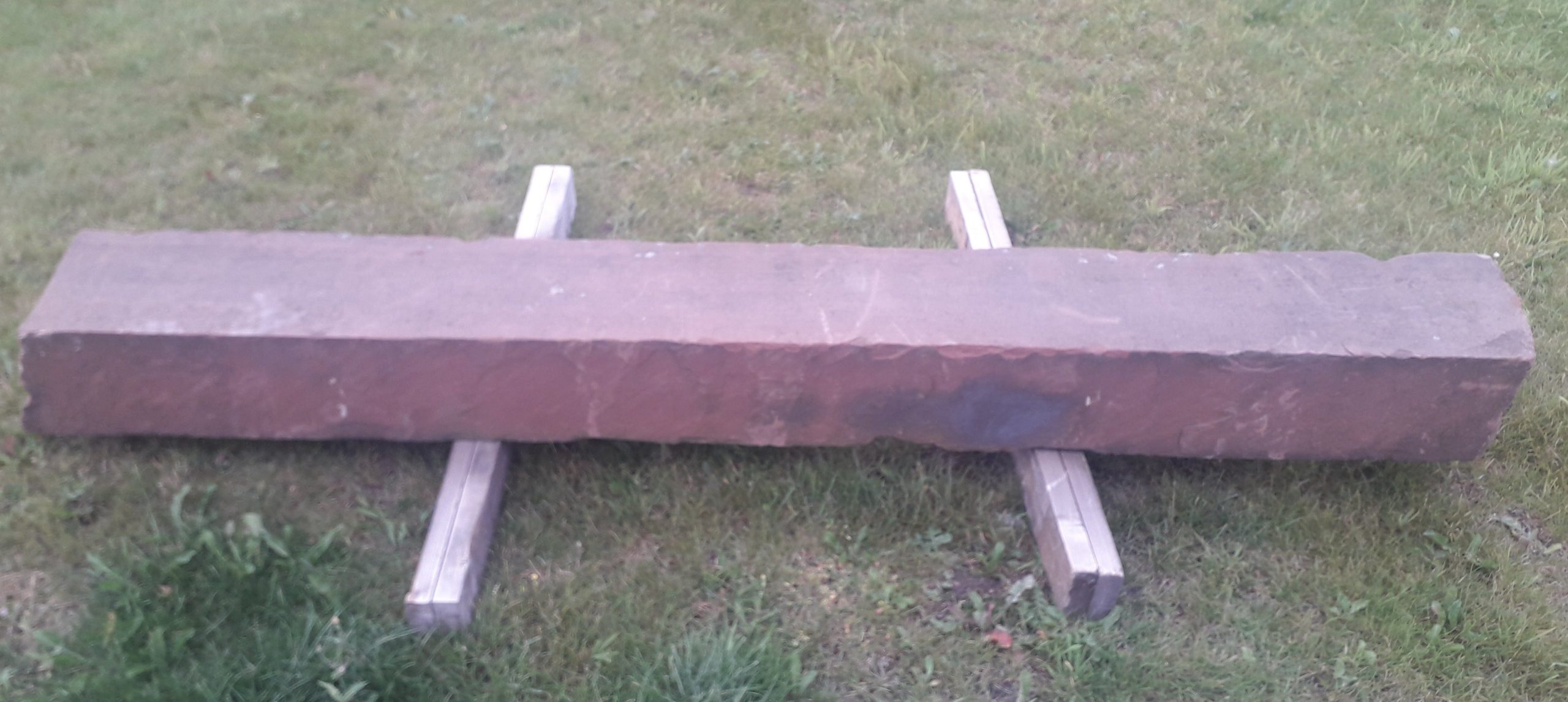Large Reclaimed Sandstone Post / Pillar / Block / Cill / Step - Roofing ...