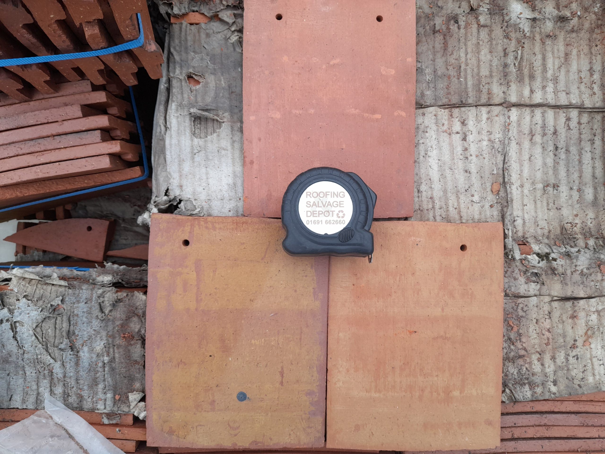 Marley Eternit New Acme Clay Eave Tiles Smooth Orange Double Camber Per ...