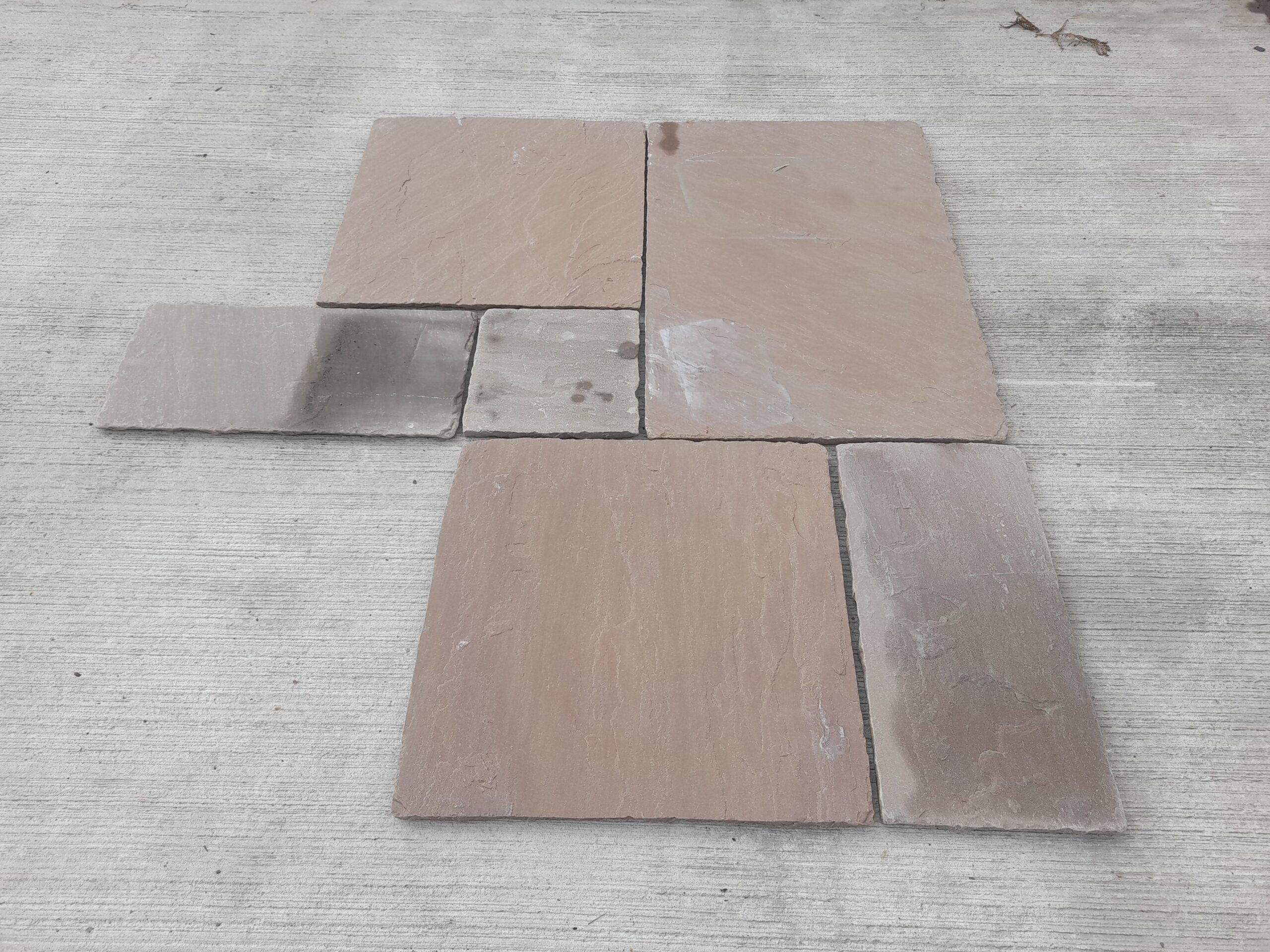 New Heritage Natural Stone, York Stone, Tumbled Flags Slabs Per 20m² ...