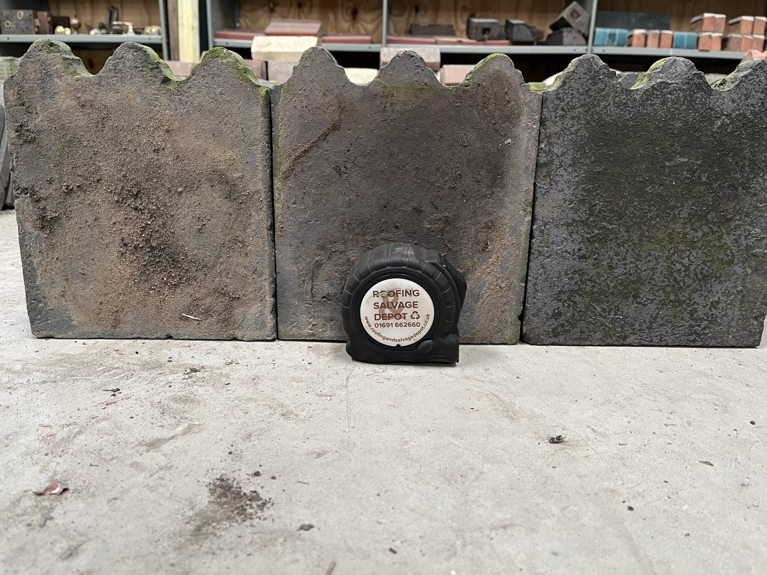 35 Reclaimed Triple Crowned Victorian Path Edgings - Roofing and ...