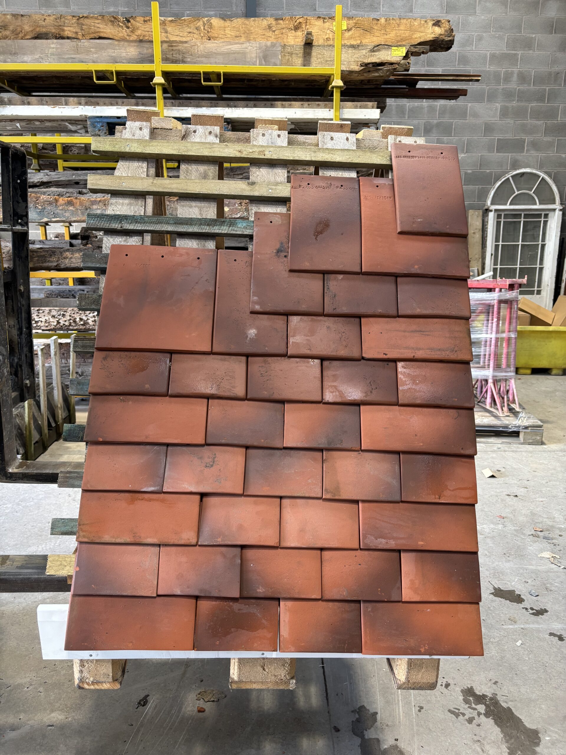 New Old Humber Flanders Plain Tiles x 1870 - Roofing and Salvage Depot