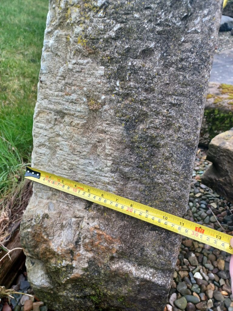 Reclaimed LimeStone Tapered Bollard Jostle Stone 28" High - Roofing and ...